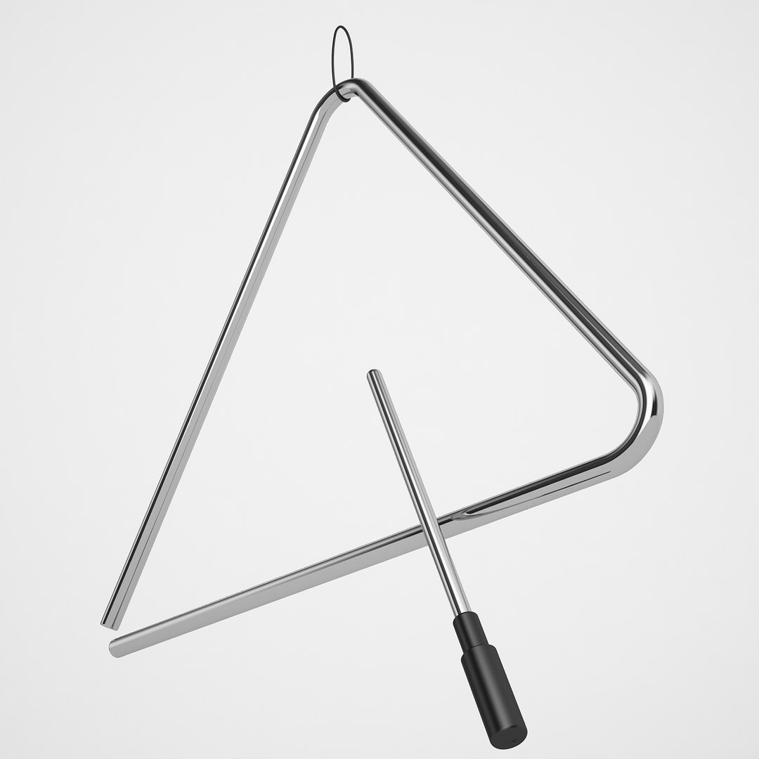 3d Model Music Triangle
