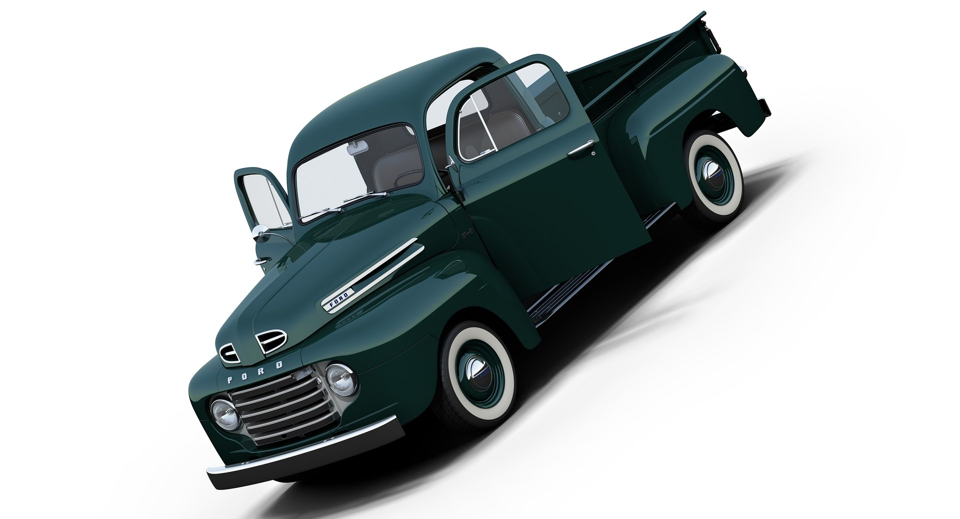 3D Ford F-1 - TurboSquid 1722296