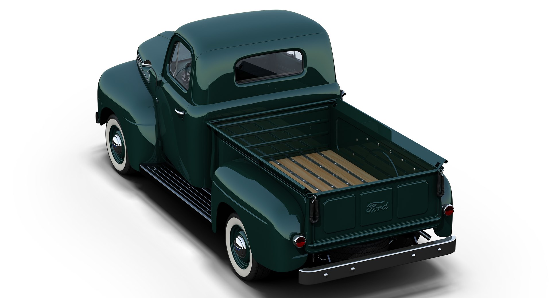 3D Ford F-1 - TurboSquid 1722296