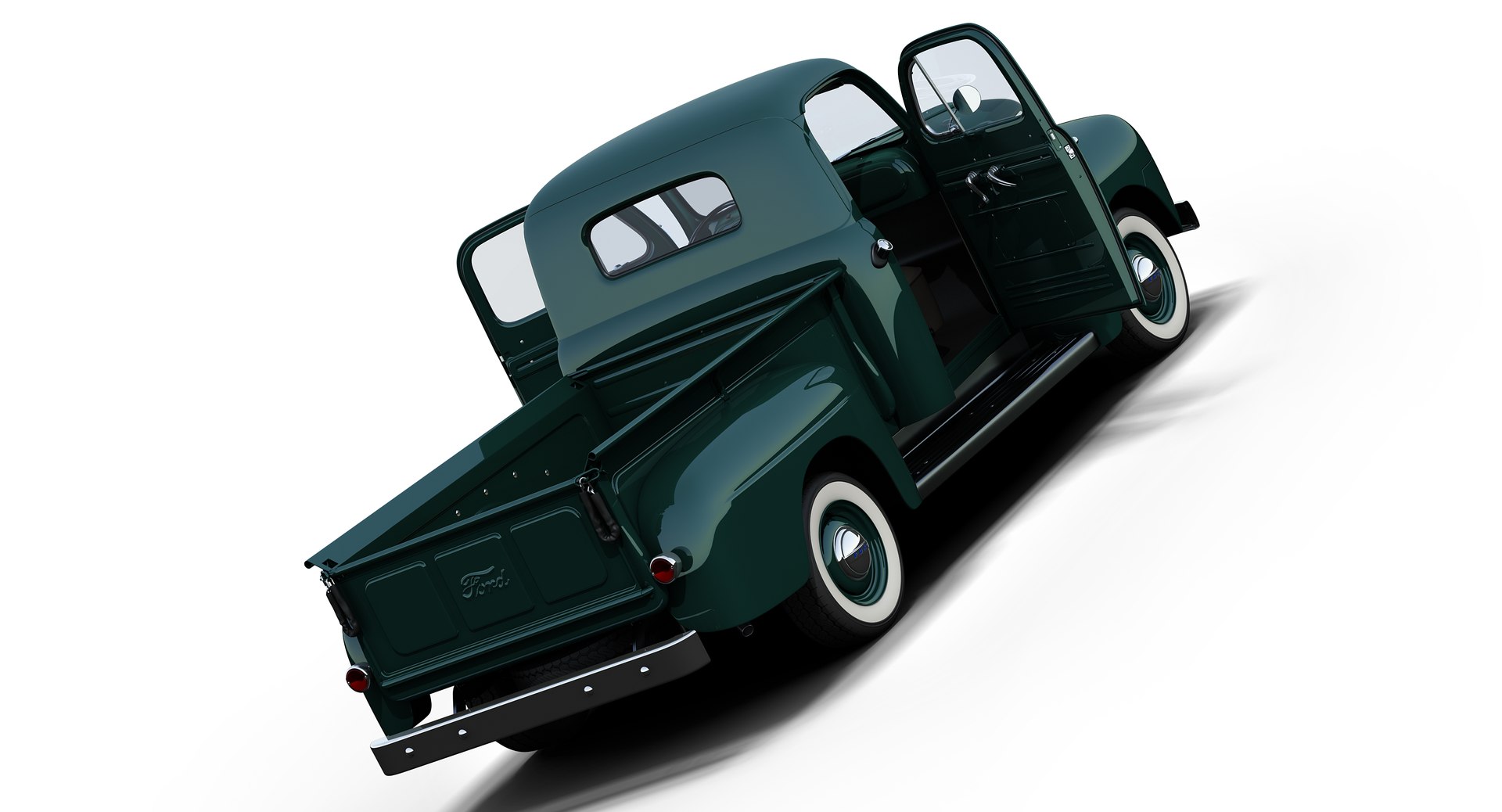 3D Ford F-1 - TurboSquid 1722296