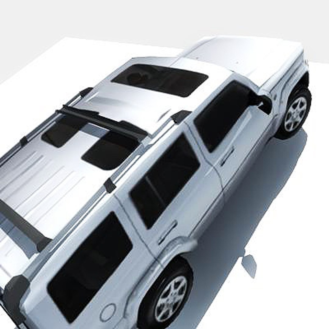 3d Model 4x4 Jeep Commander