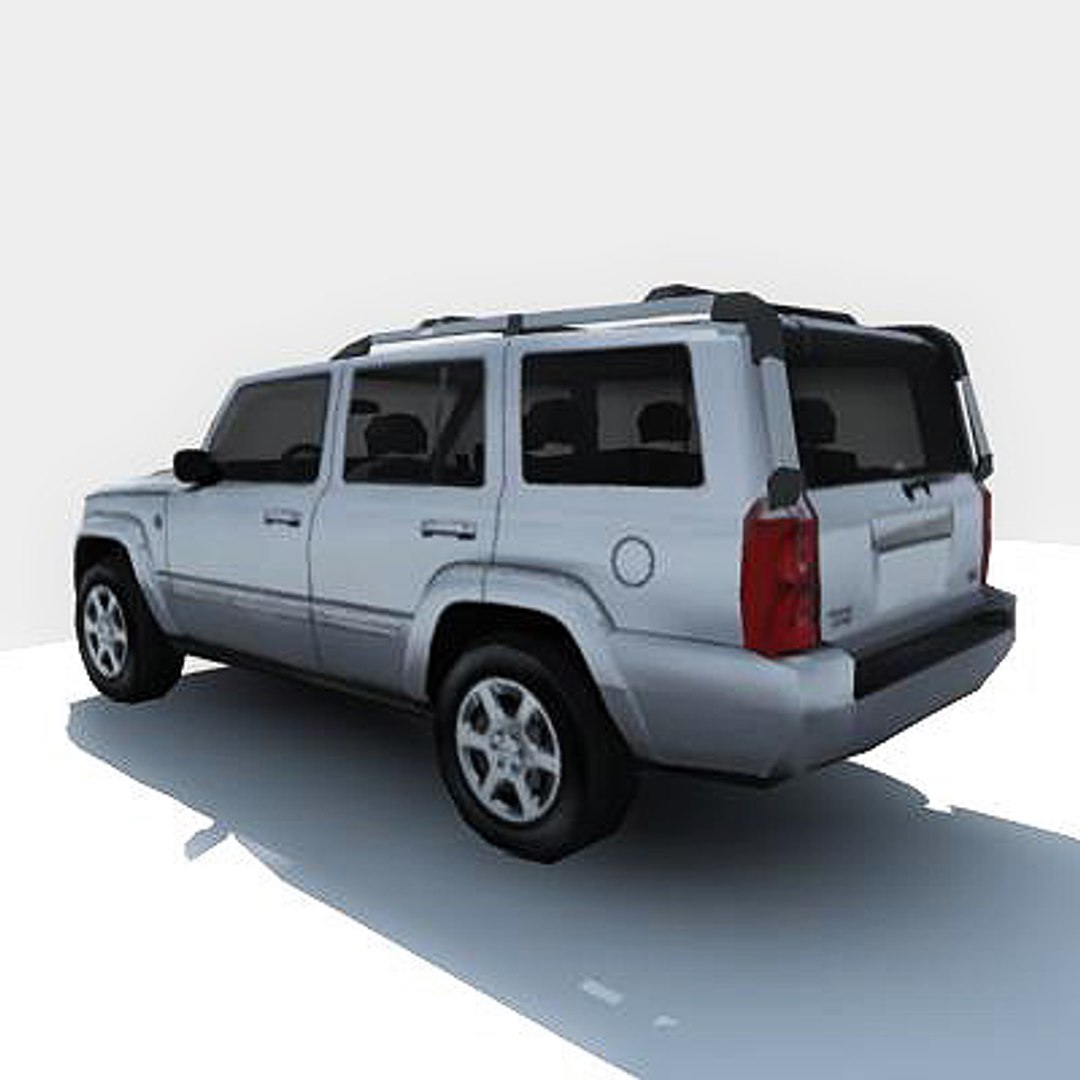 3d Model 4x4 Jeep Commander