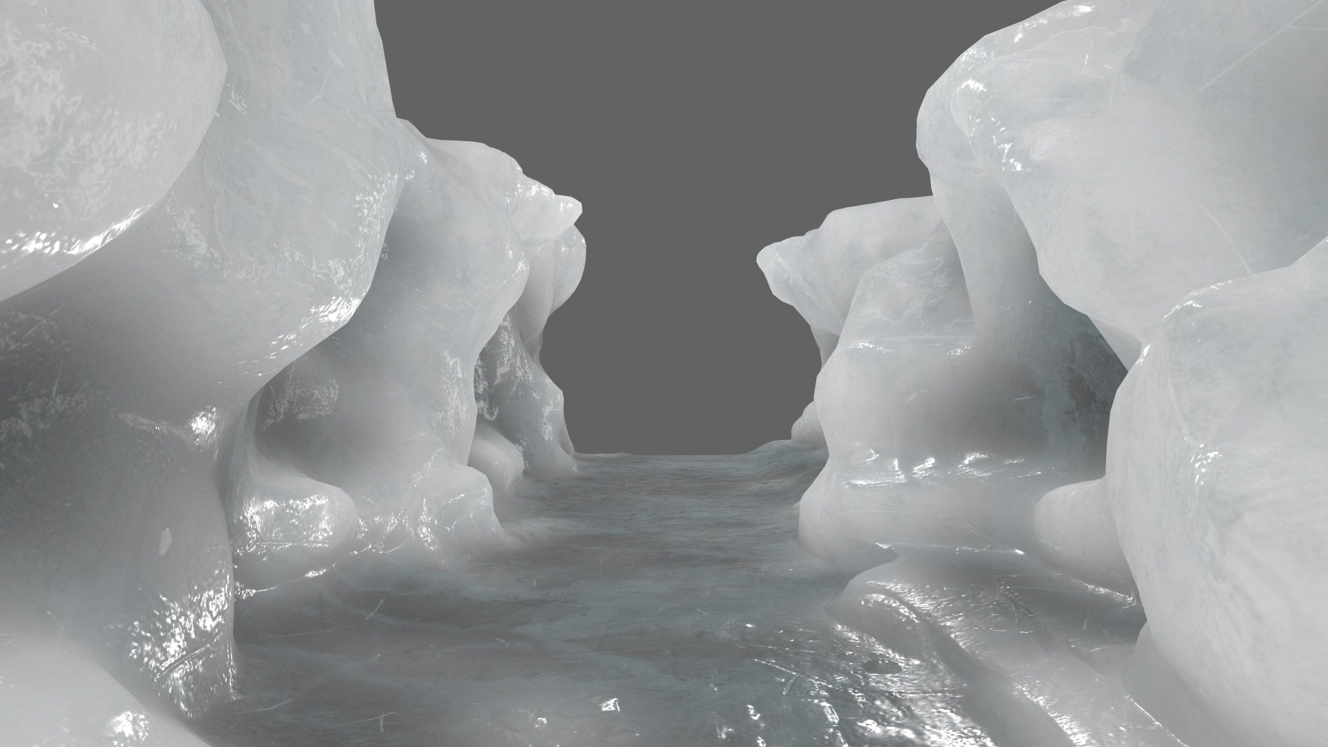 Ice Canyon 3D Model - TurboSquid 1213794