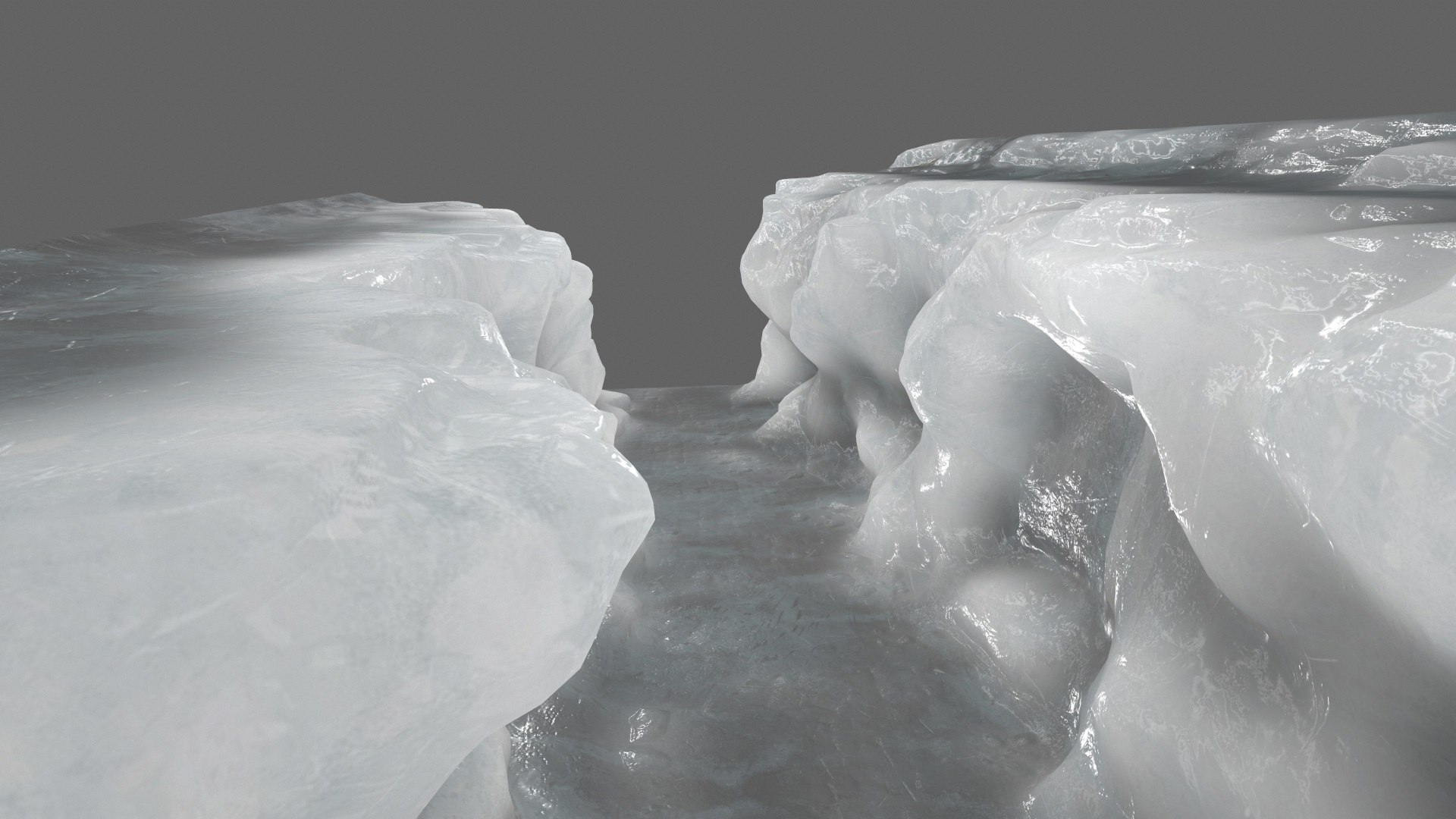 Ice Canyon 3D Model - TurboSquid 1213794