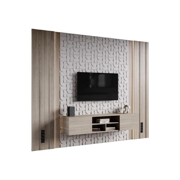 modelo 3d Pared de TV moderna 035 - TurboSquid 2379221