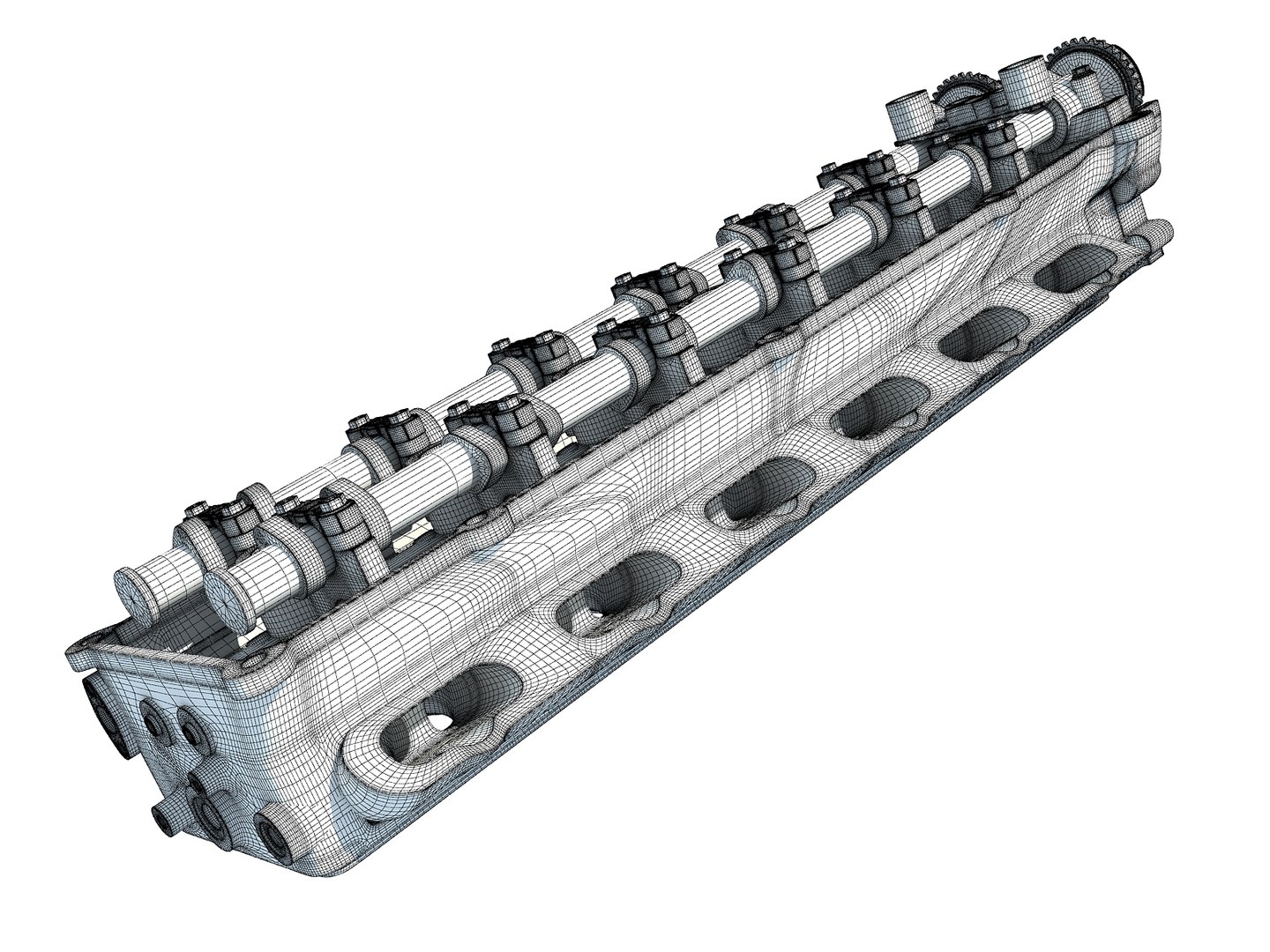 Engine Cylinder Head 3D - TurboSquid 1391086