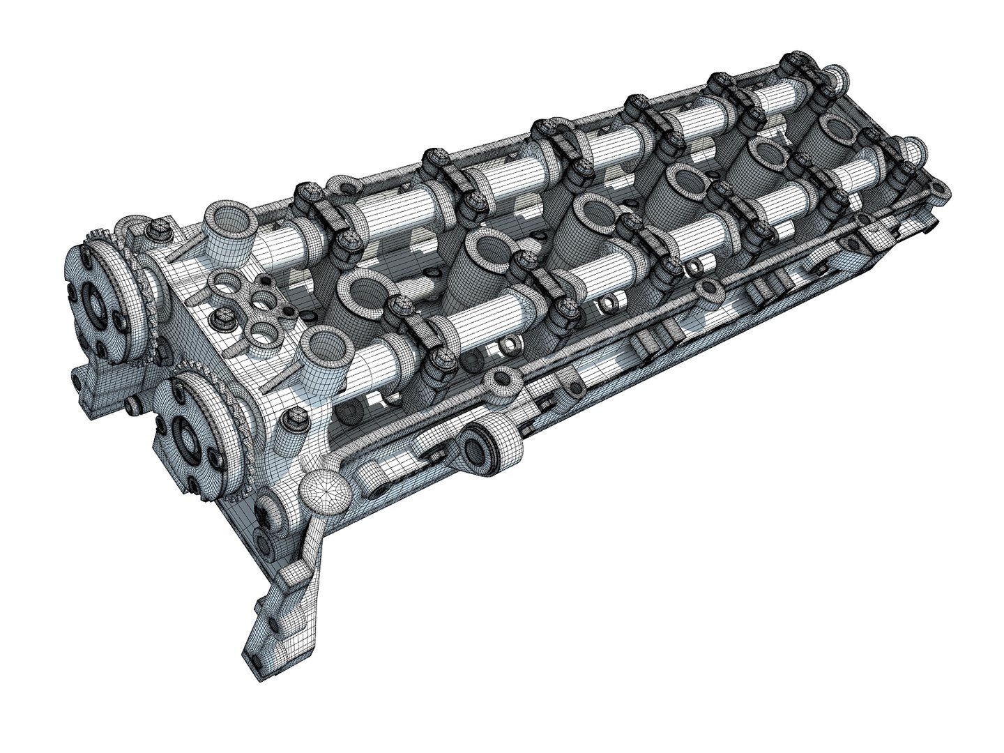 Engine Cylinder Head 3D - TurboSquid 1391086