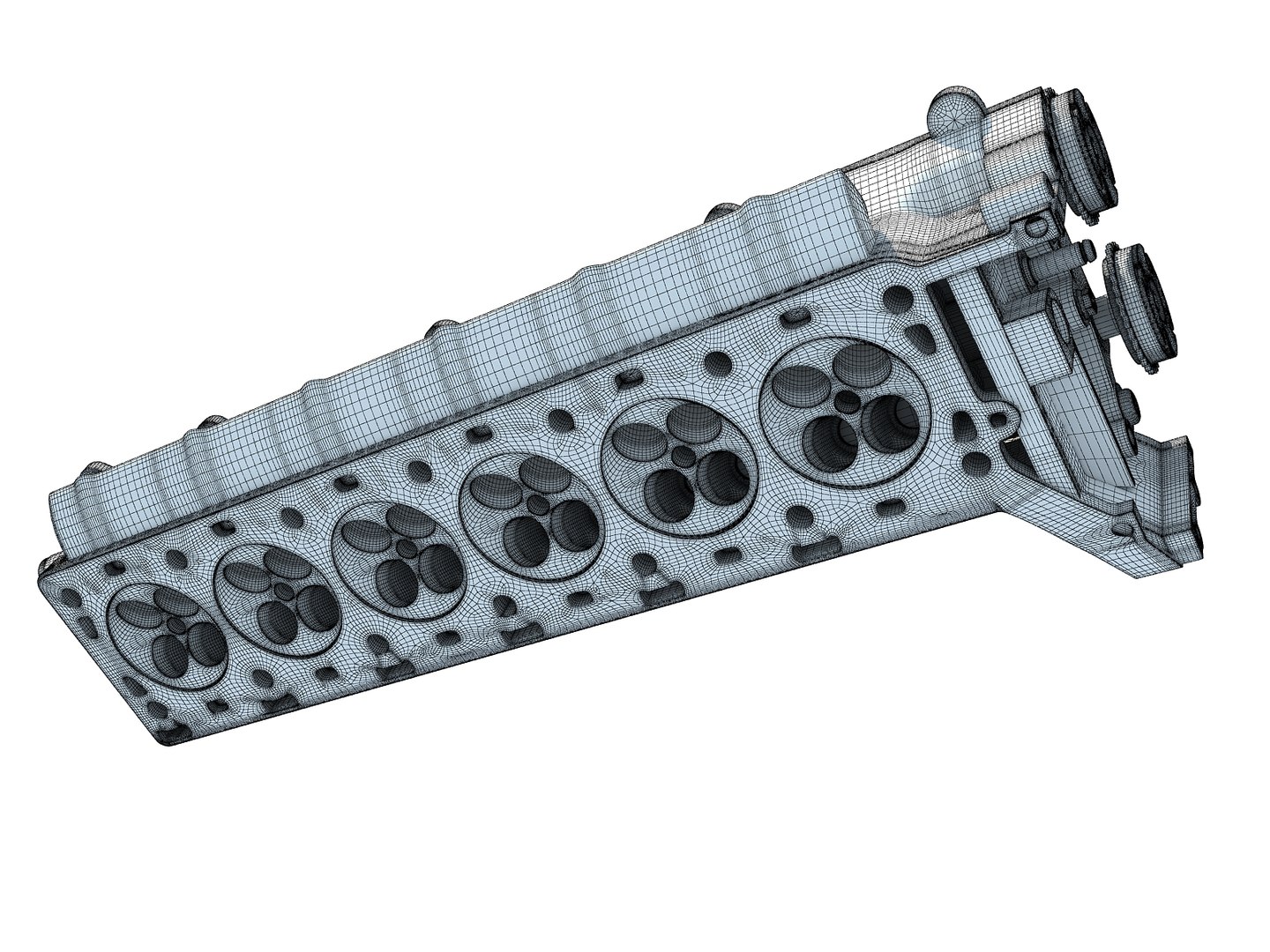 Engine Cylinder Head 3D - TurboSquid 1391086