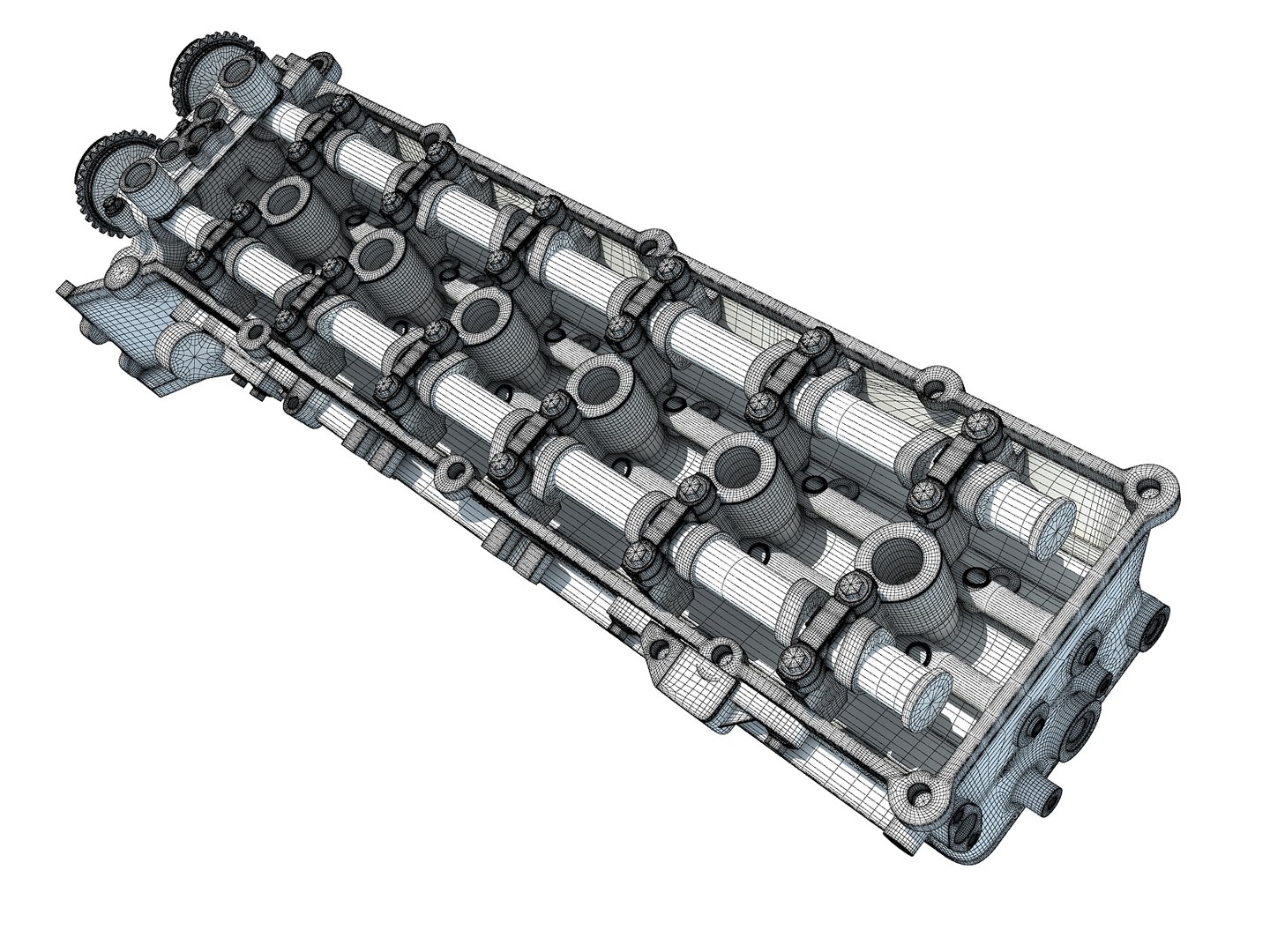 Engine Cylinder Head 3D - TurboSquid 1391086