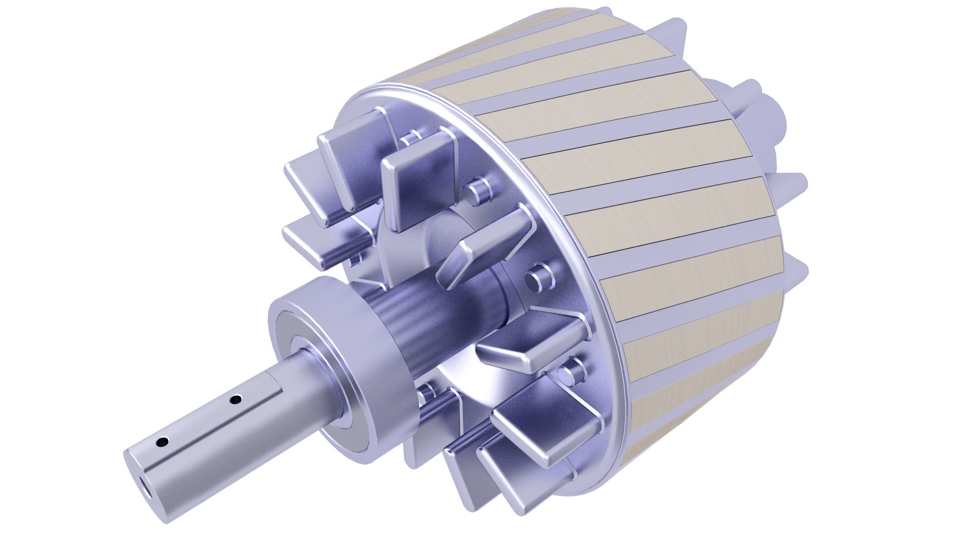 3D Industrial Motor Rotor 54 - TurboSquid 2257502