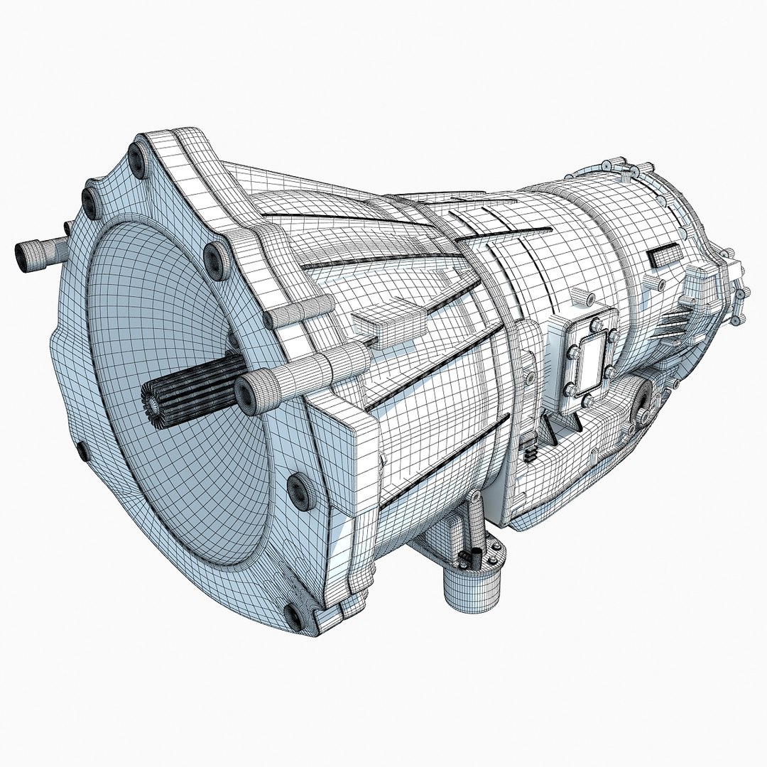 Allison Speed Automatic Transmission 3d Model