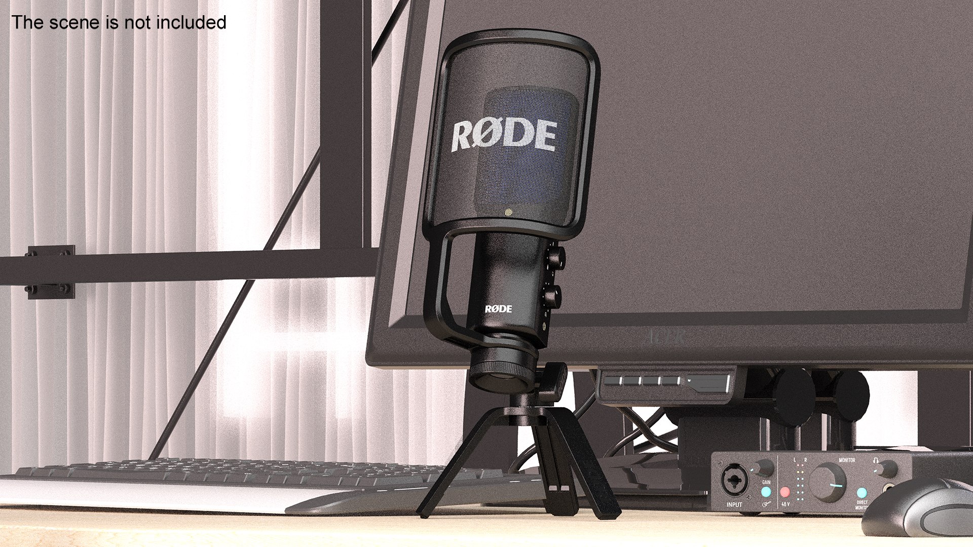 Rode NT Streaming Microphone 3D Model - TurboSquid 2161839