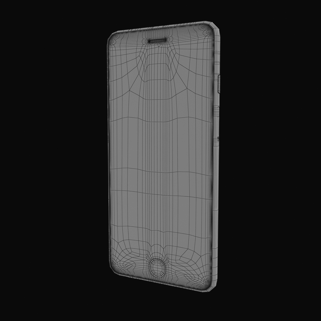 Apple Iphone 6 Space 3d Max