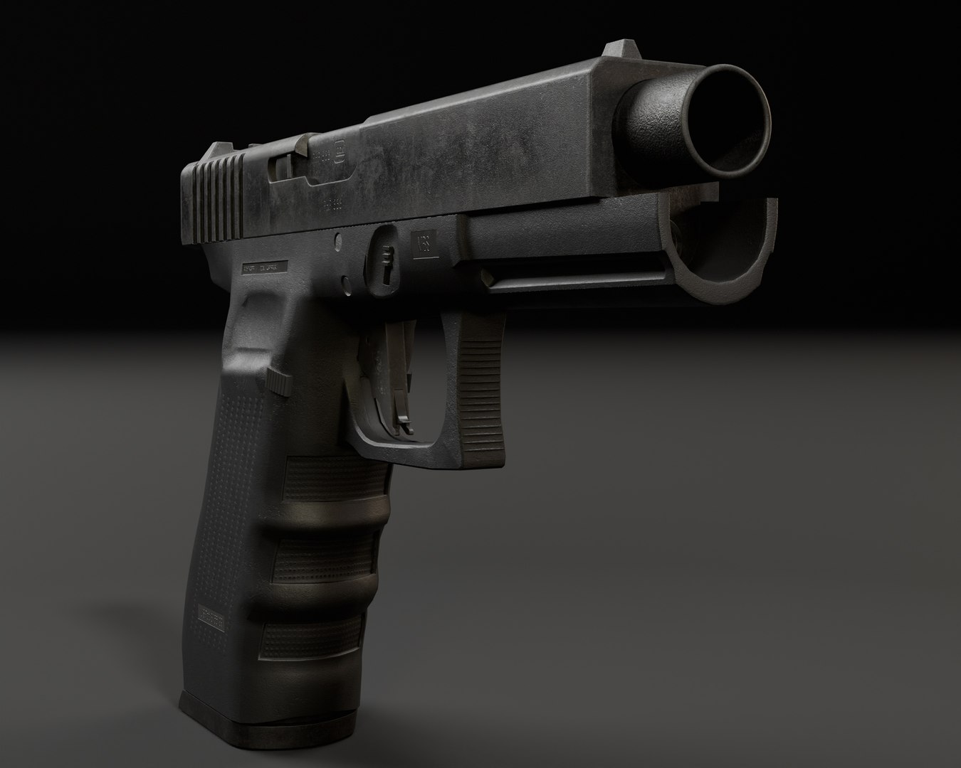 3D Glock 17 - TurboSquid 2355034