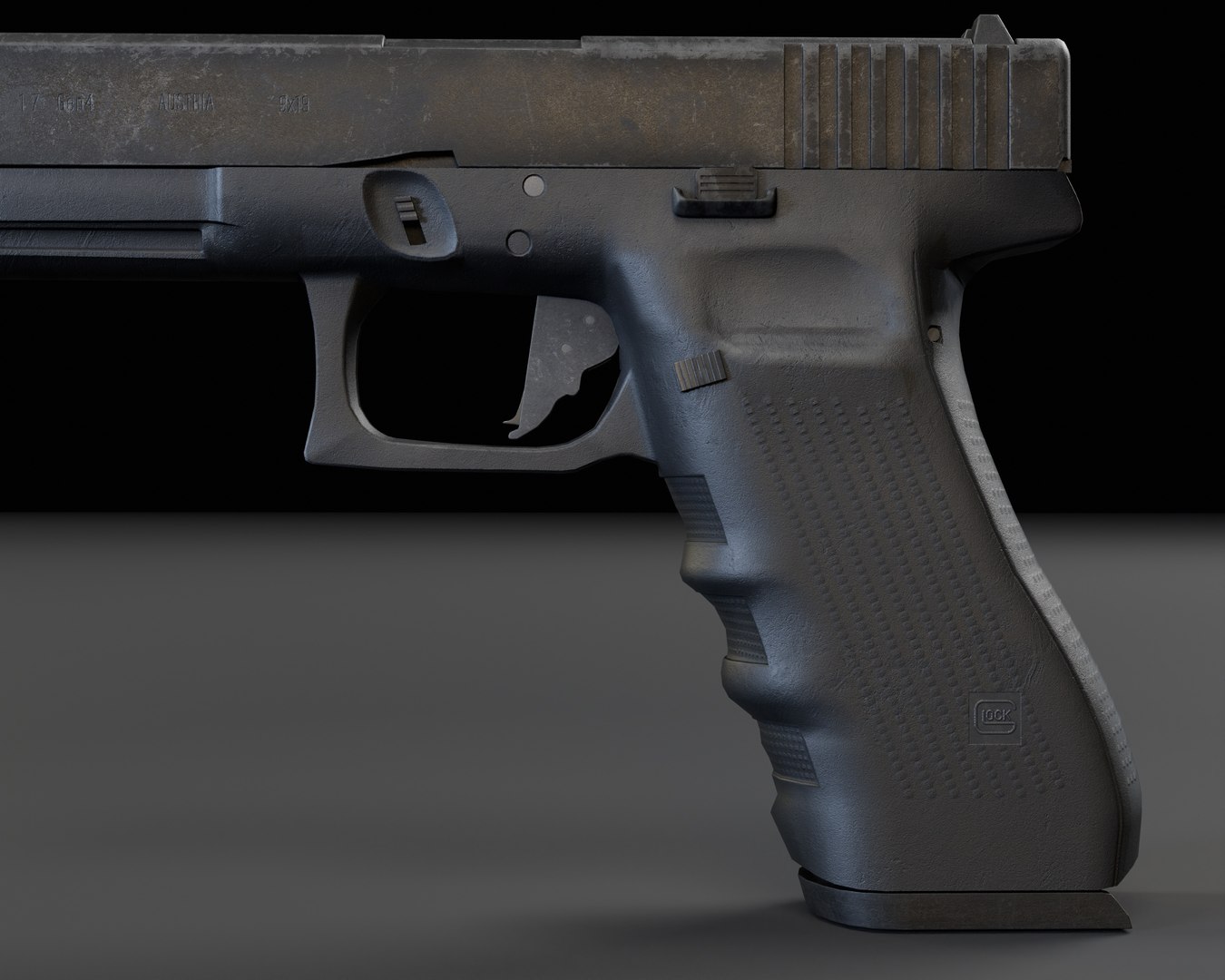 3D Glock 17 - TurboSquid 2355034