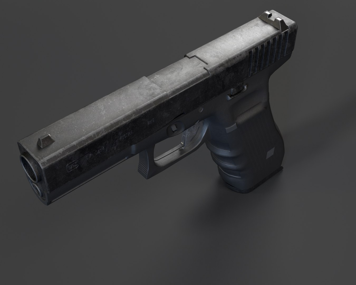 3D Glock 17 - TurboSquid 2355034