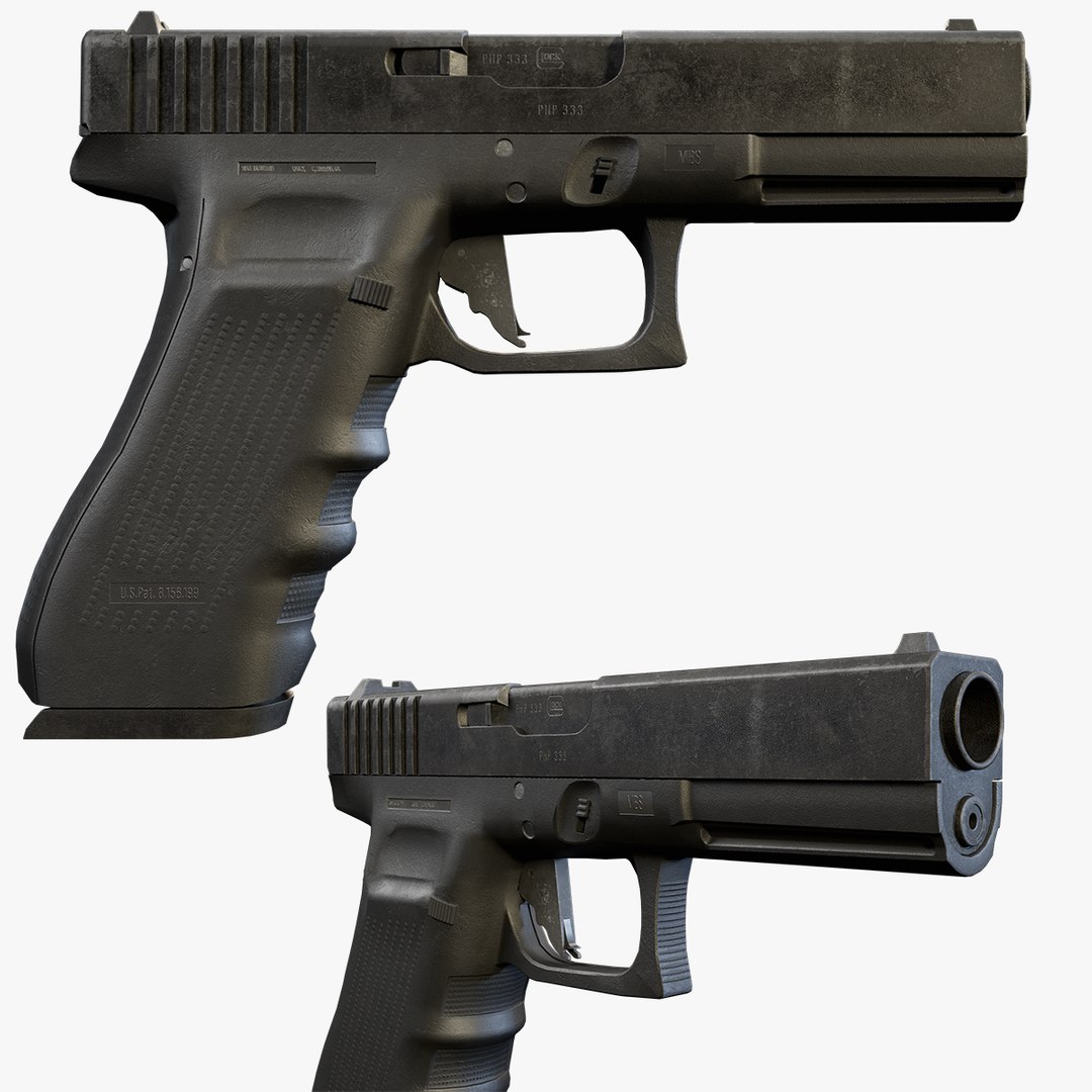 3D Glock 17 - TurboSquid 2355034