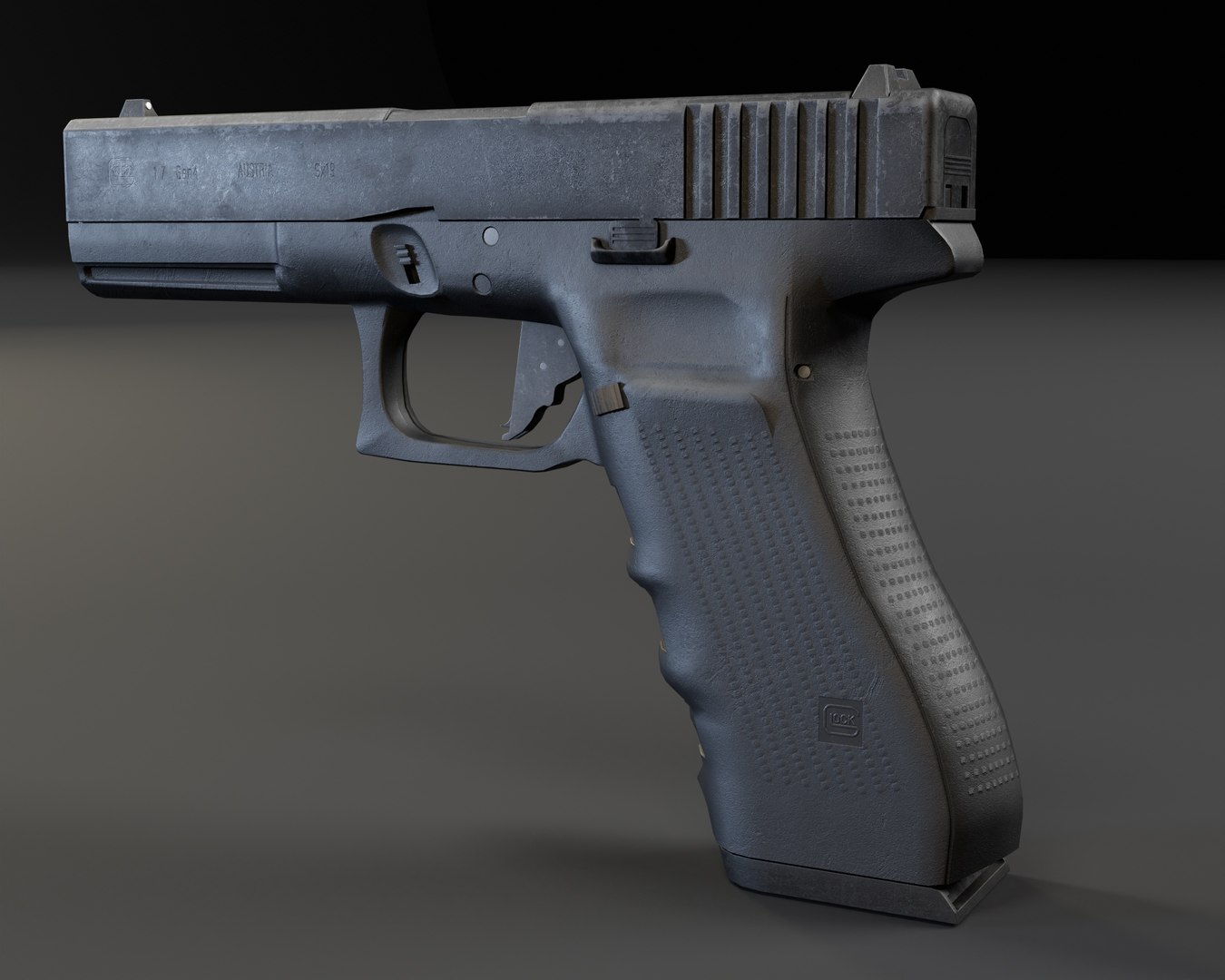 3D Glock 17 - TurboSquid 2355034