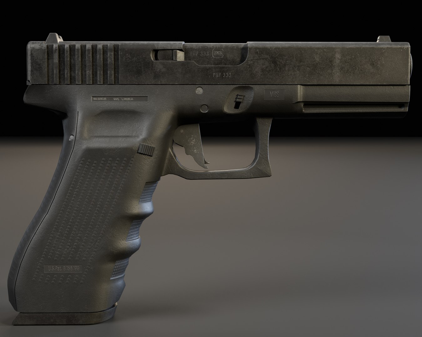 3D Glock 17 - TurboSquid 2355034