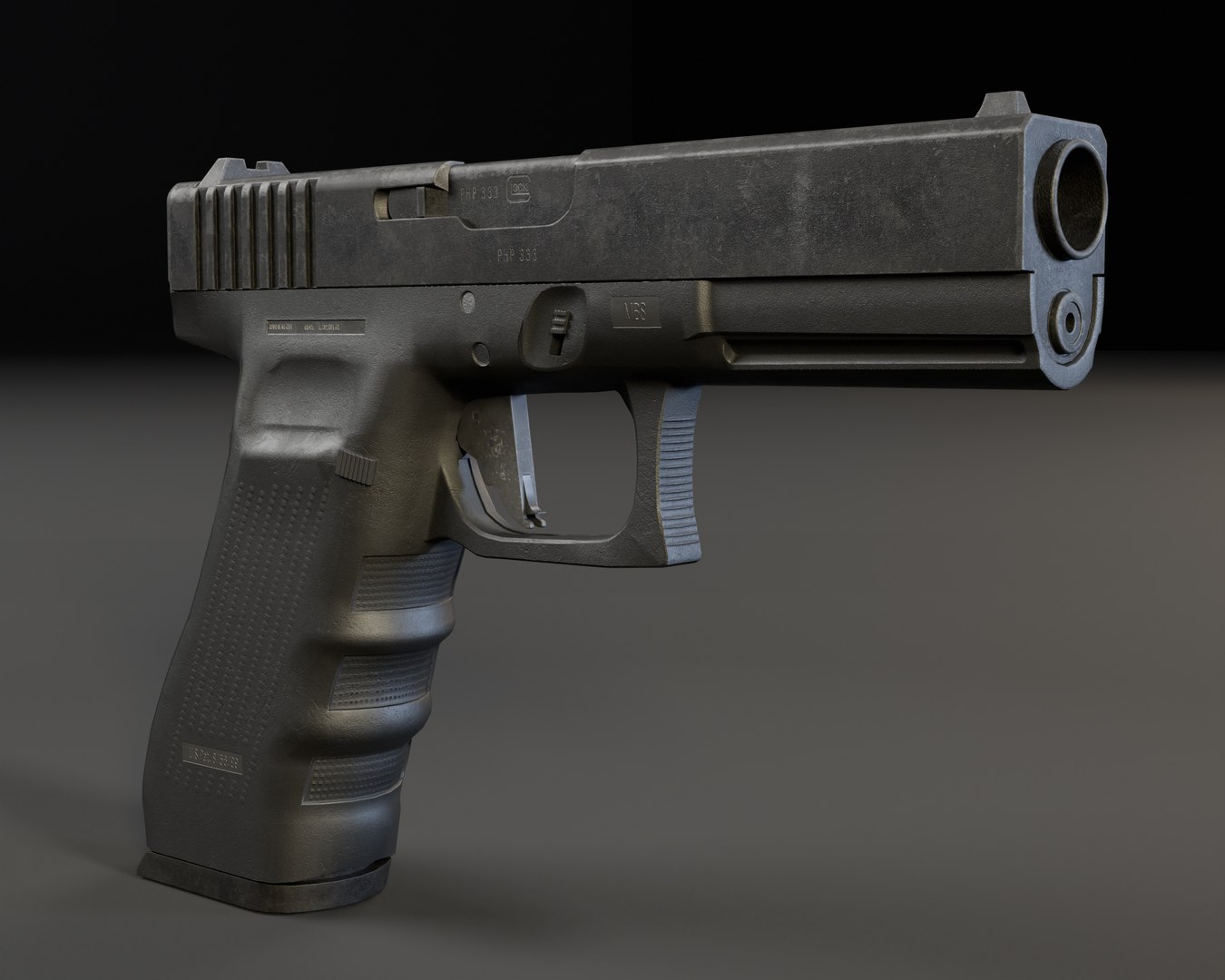 3D Glock 17 - TurboSquid 2355034