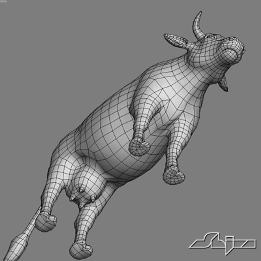 3d Cow Model
