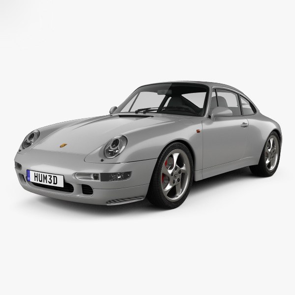保时捷911 Carrera 4S Coupe（993）19973D模型 - TurboSquid 1344384