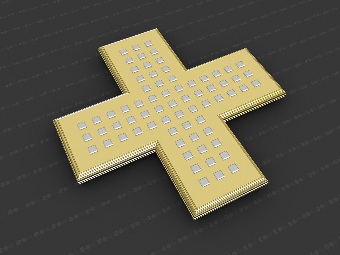 3D cross - TurboSquid 1474569