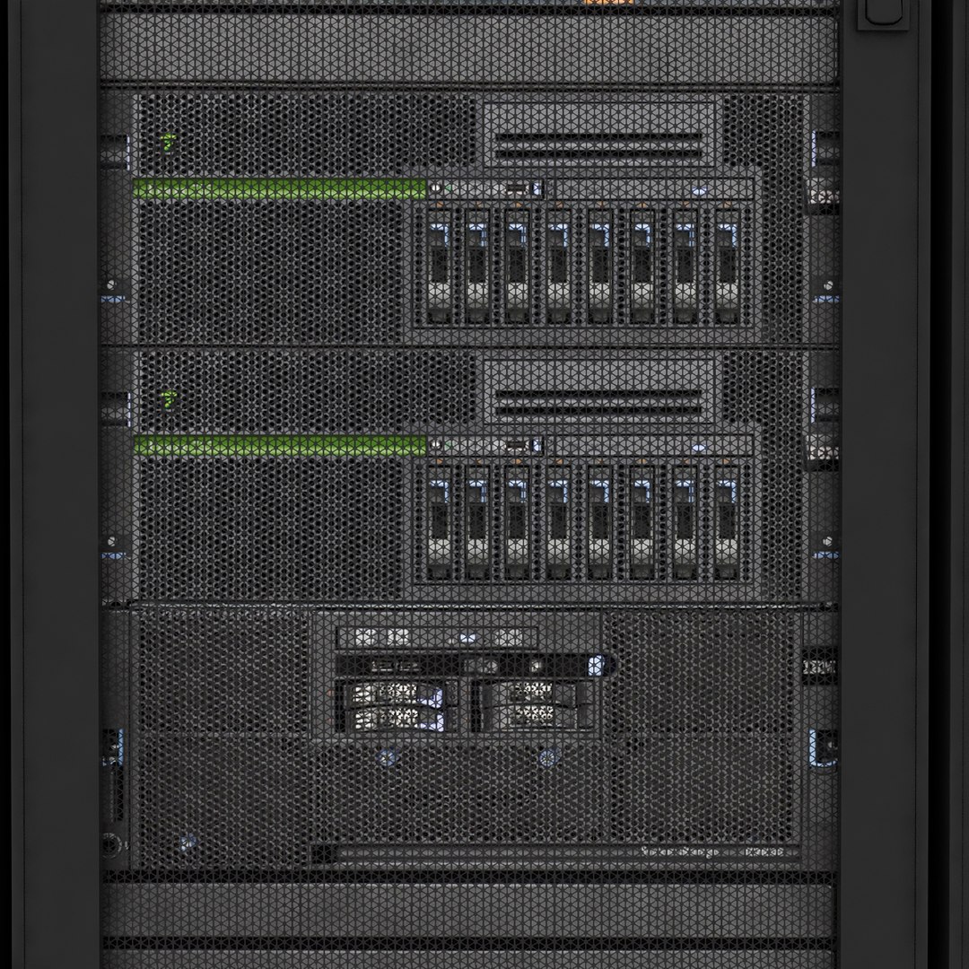 Server Racks - Ibm 3d Model