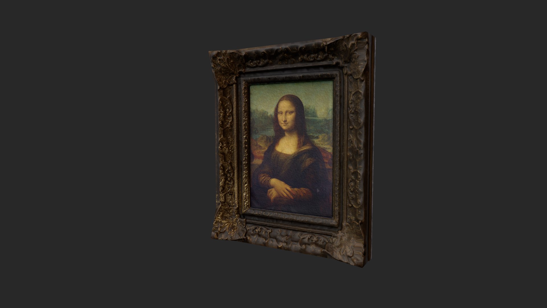 3D model mona lisa - TurboSquid 1450615