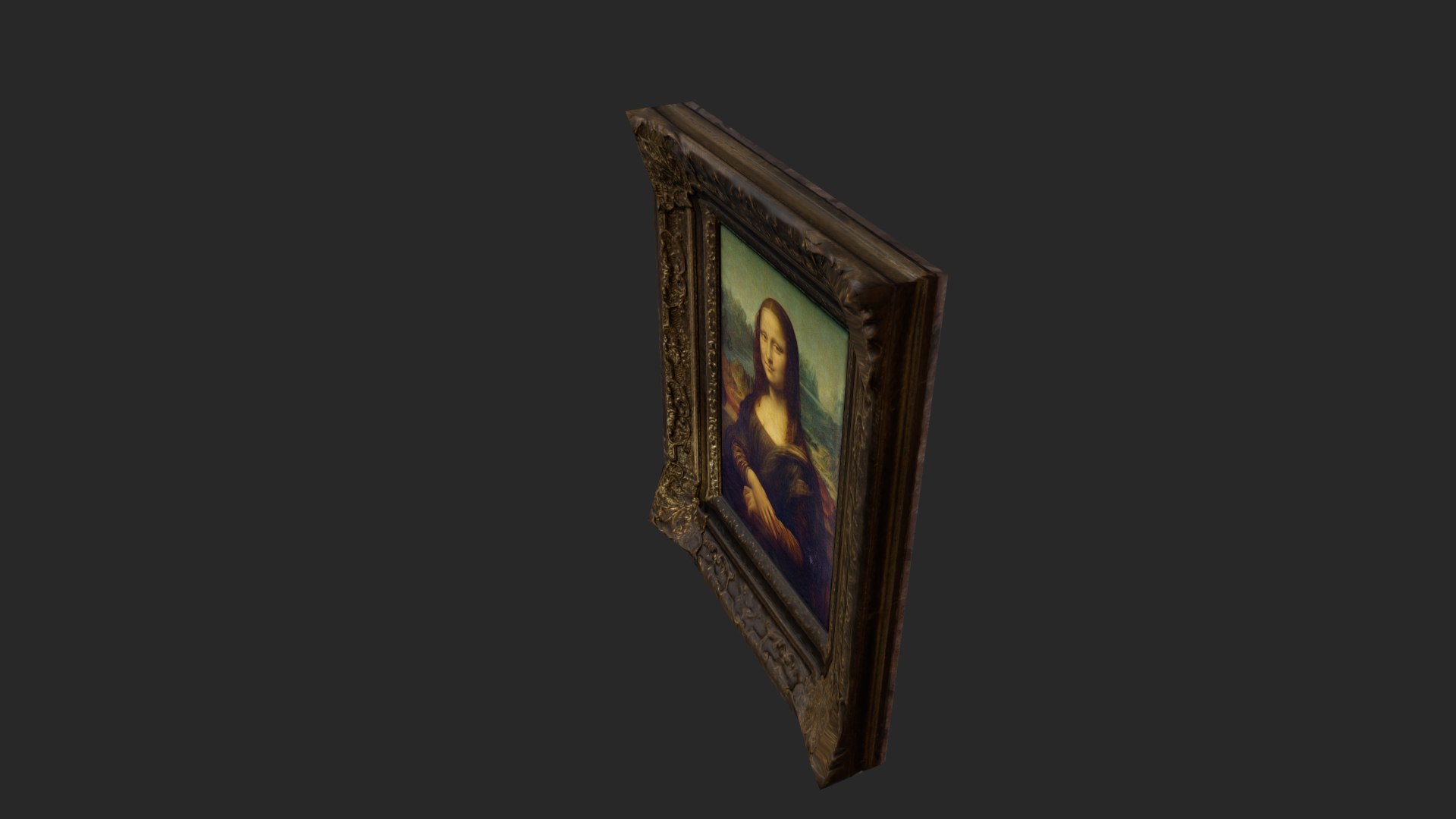 3D model mona lisa - TurboSquid 1450615