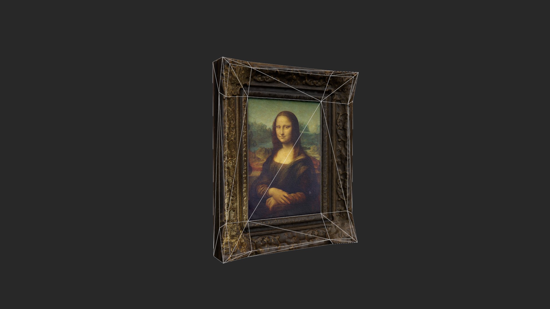 3D model mona lisa - TurboSquid 1450615