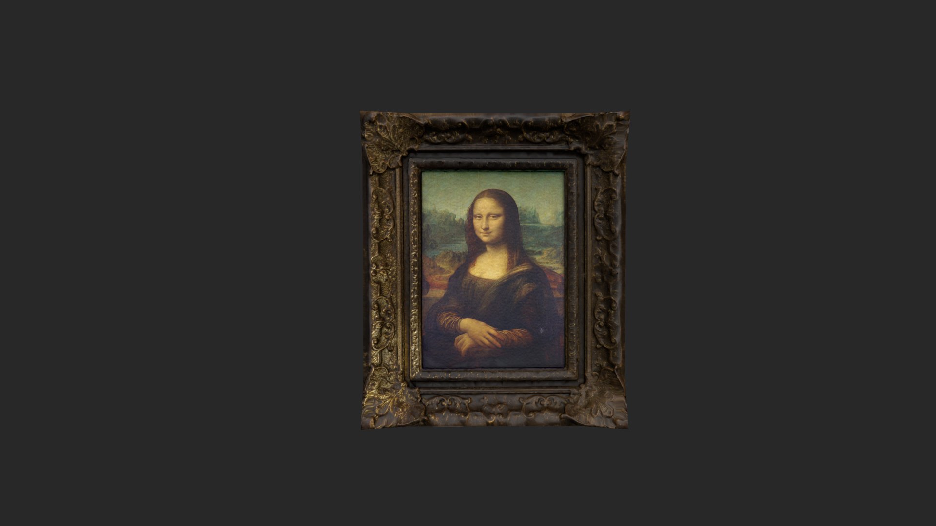 3D model mona lisa - TurboSquid 1450615