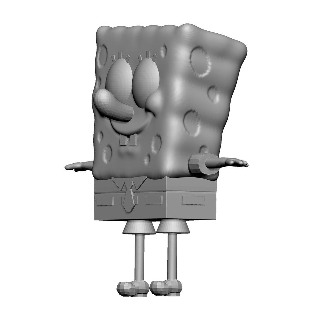 Spongebob Squarepants Sponge 3D - TurboSquid 1620824