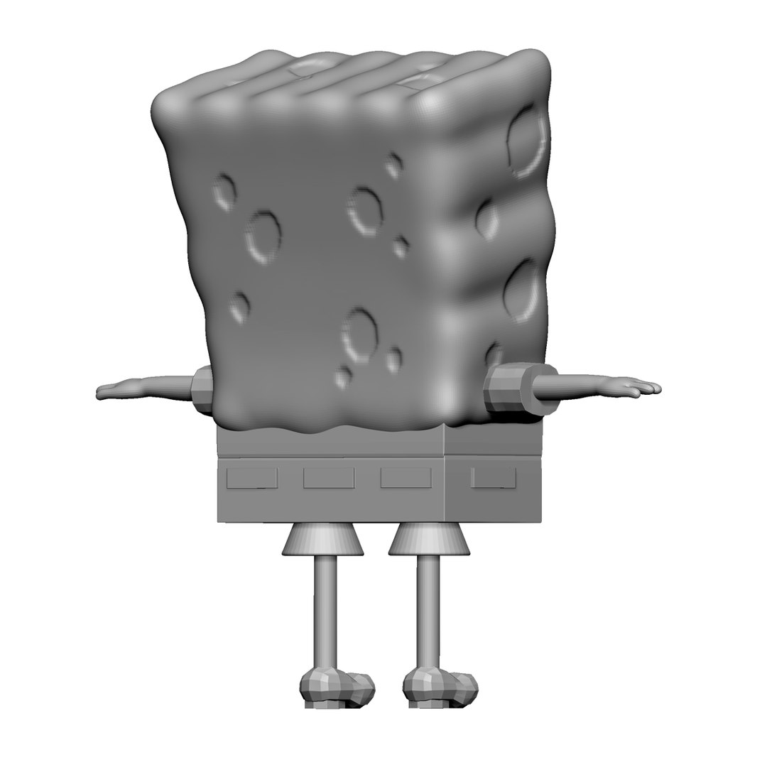 Spongebob Squarepants Sponge 3D - TurboSquid 1620824
