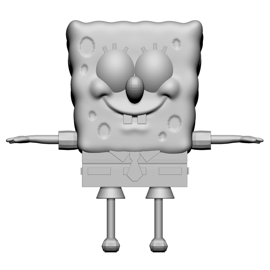 Spongebob Squarepants Sponge 3D - TurboSquid 1620824