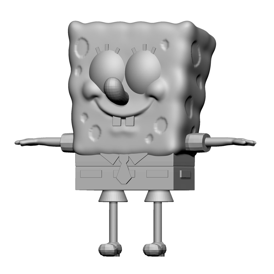 Spongebob Squarepants Sponge 3D - TurboSquid 1620824