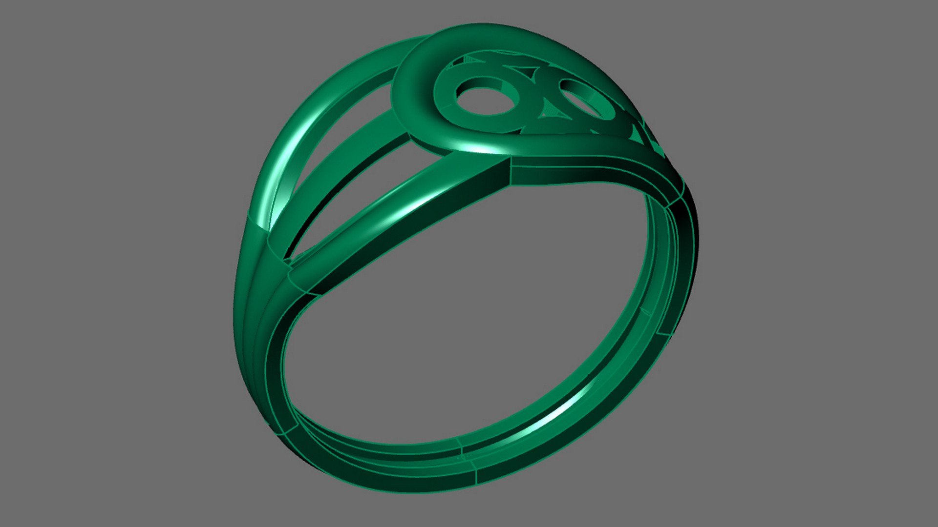 3D Women Rings Jewelry Rings For Women Jewellery Plain Printable STL ...