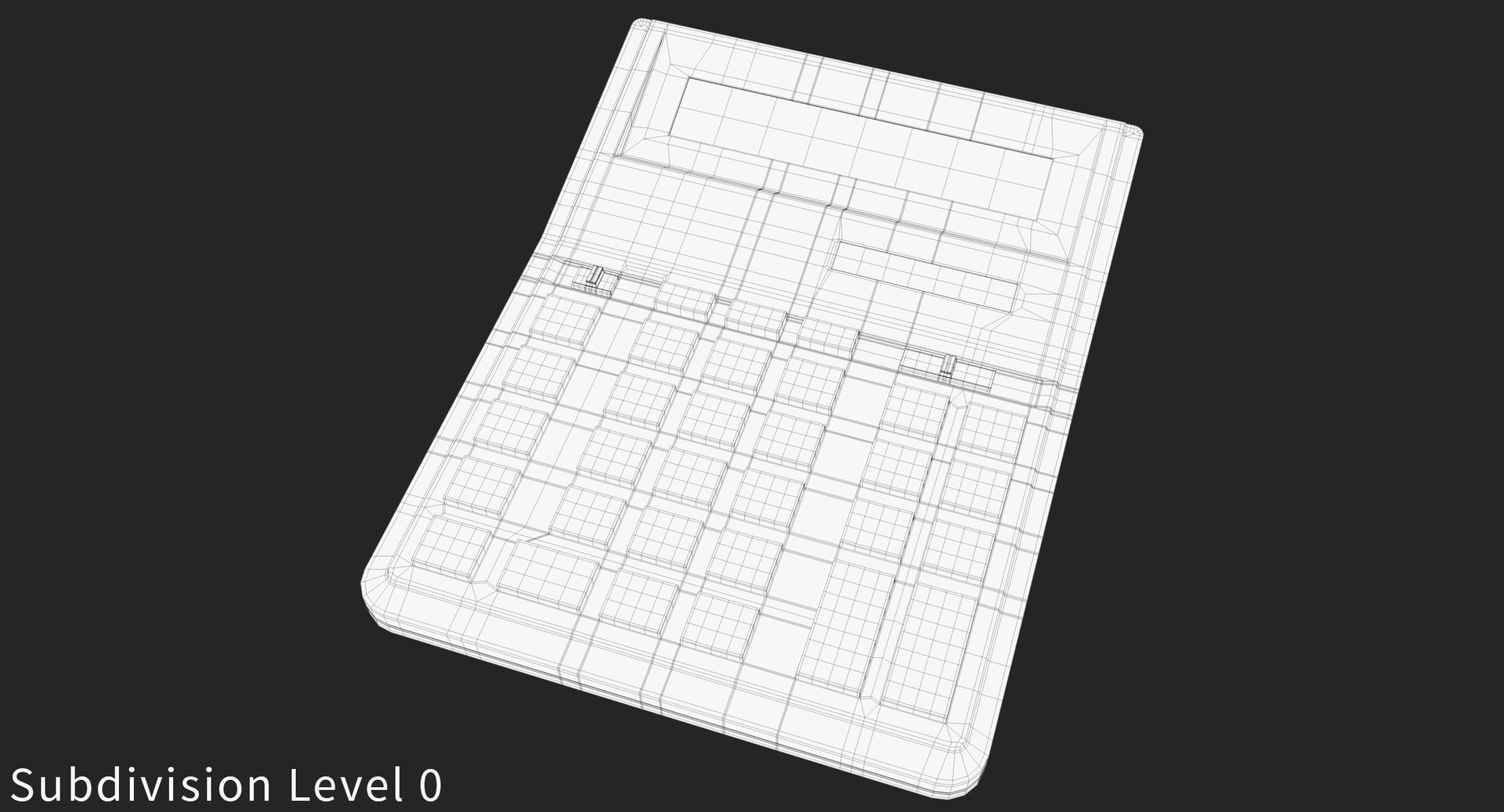 Realistic Citizen Calculator Sdc-888 3D Model - TurboSquid 1283586