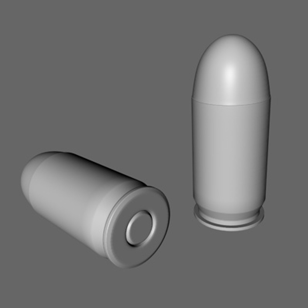 Bullet Ammo Ammunition 3d Model