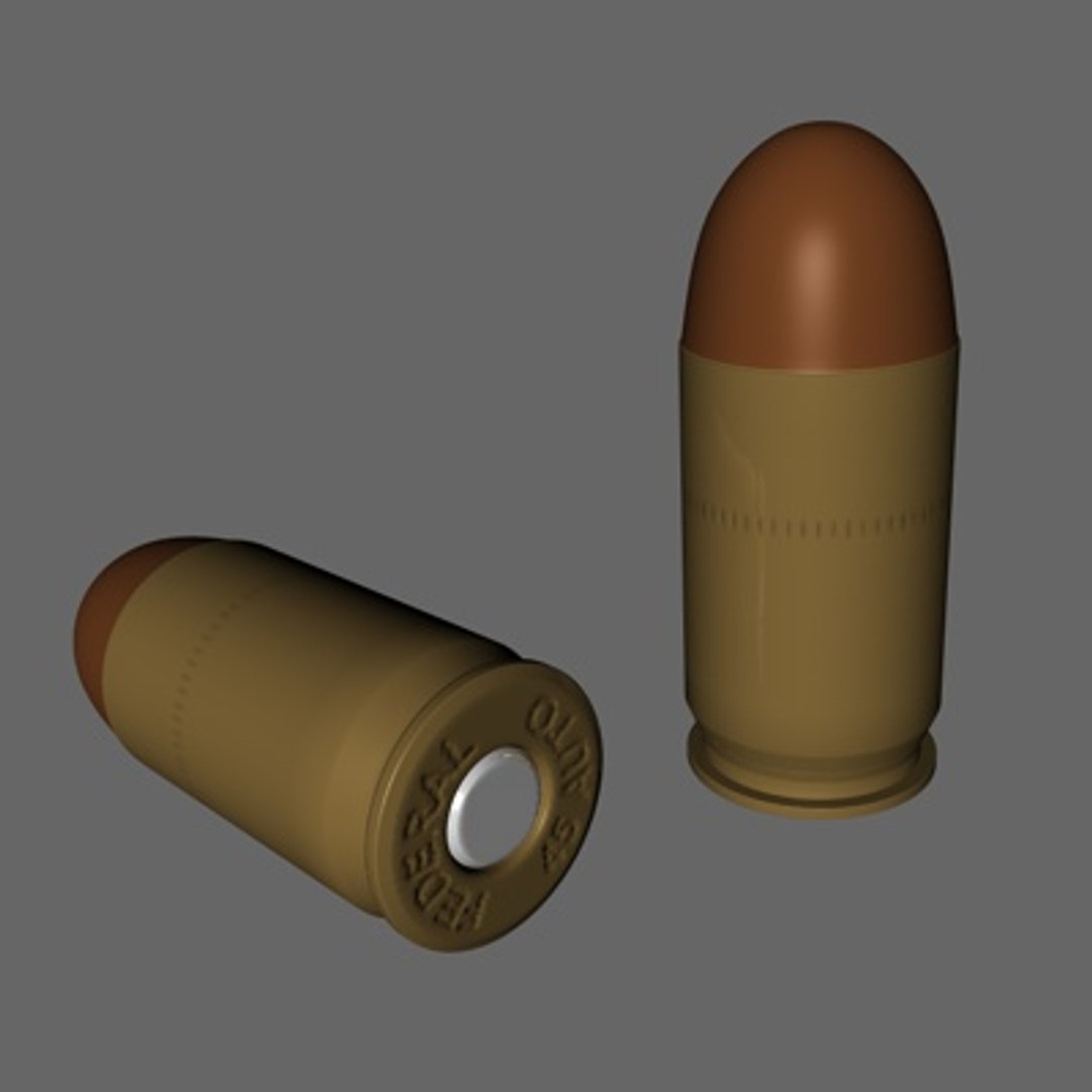 Bullet Ammo Ammunition 3d Model