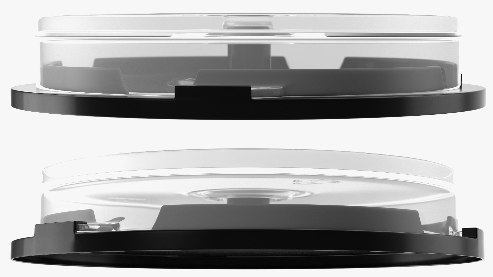 3D CD DVD Spindle Cake Box For 10 Discs Empty Model - TurboSquid 1830068