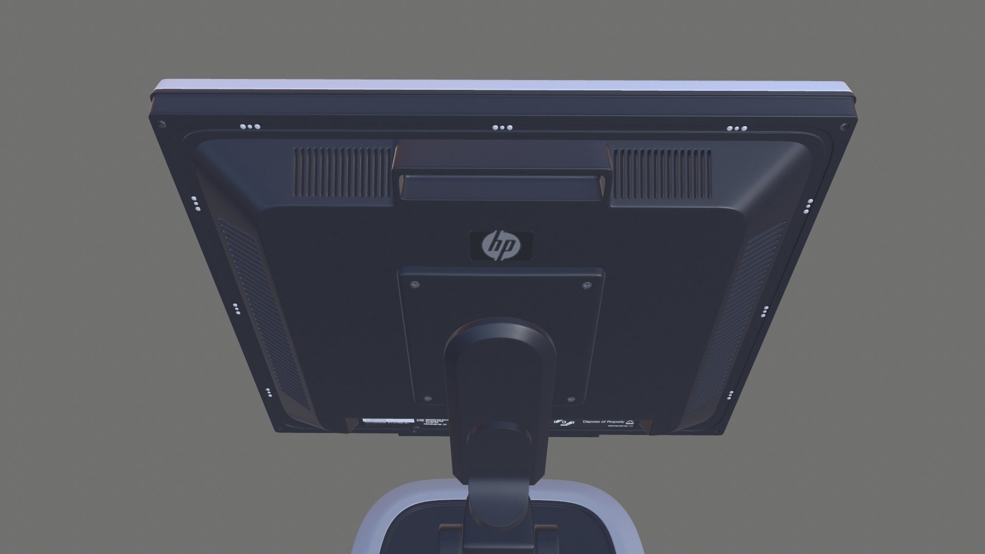HP Compaq Monitor 3D - TurboSquid 2023330