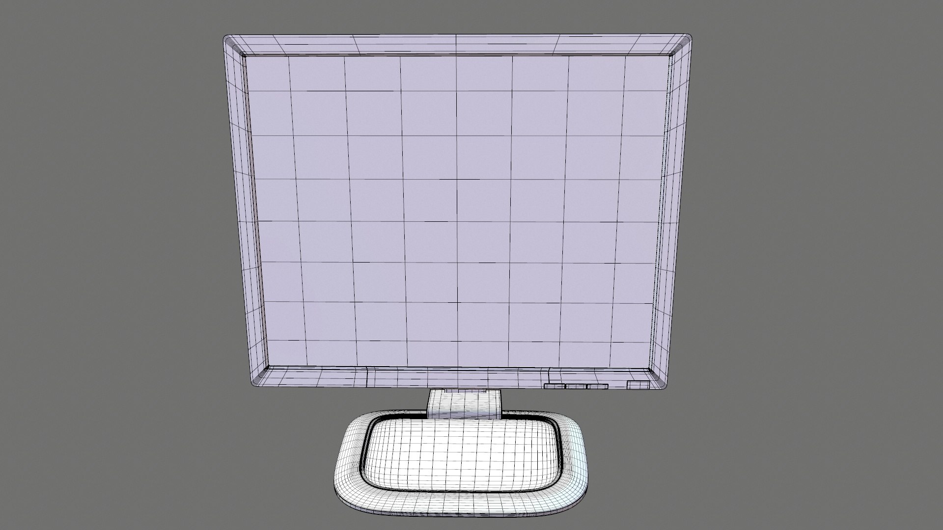 HP Compaq Monitor 3D - TurboSquid 2023330
