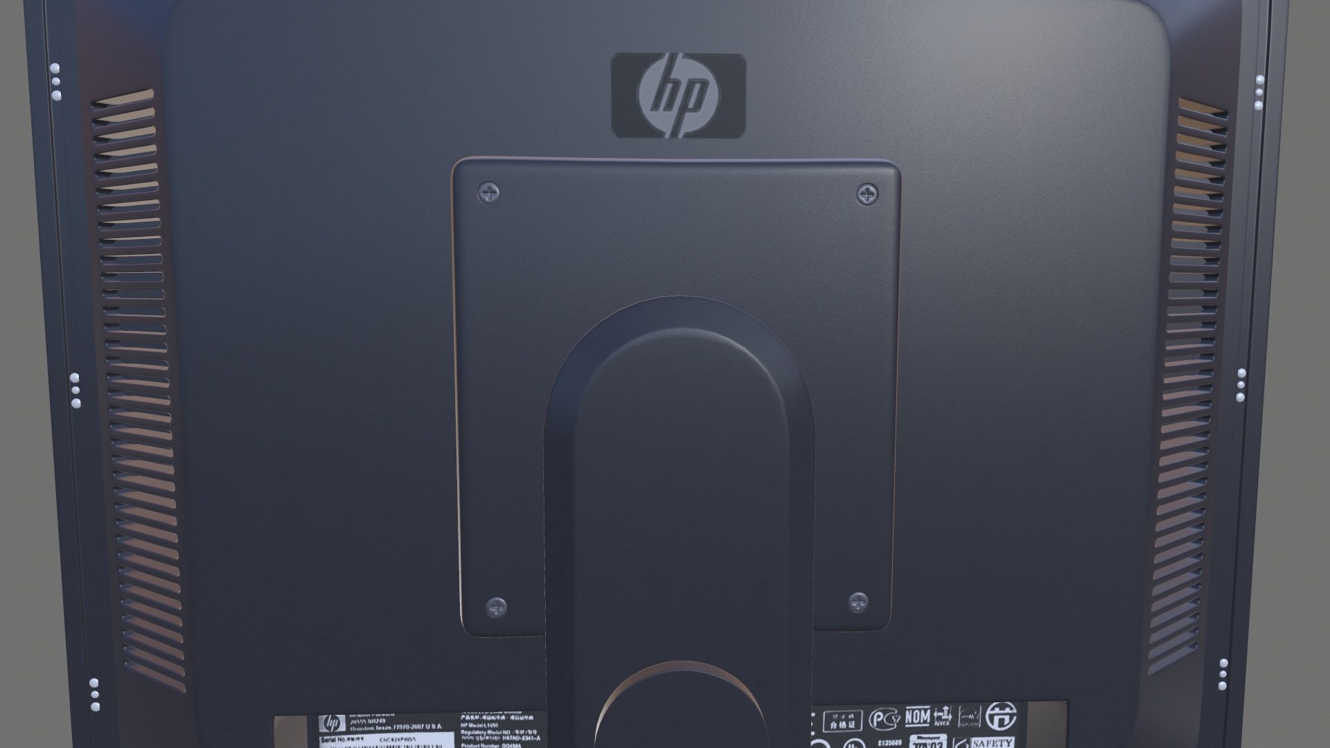 HP Compaq Monitor 3D - TurboSquid 2023330