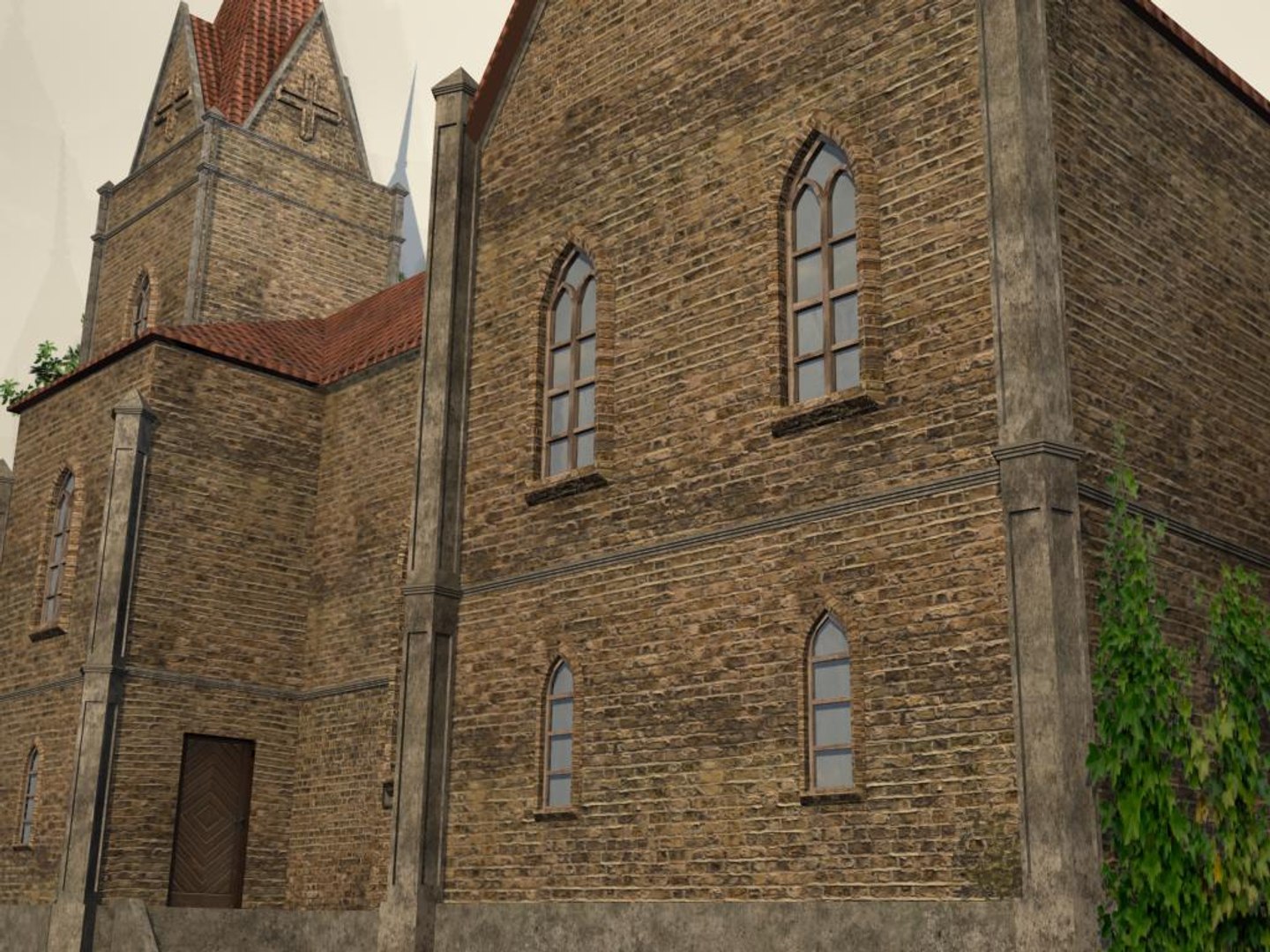 3d pc building 02 model