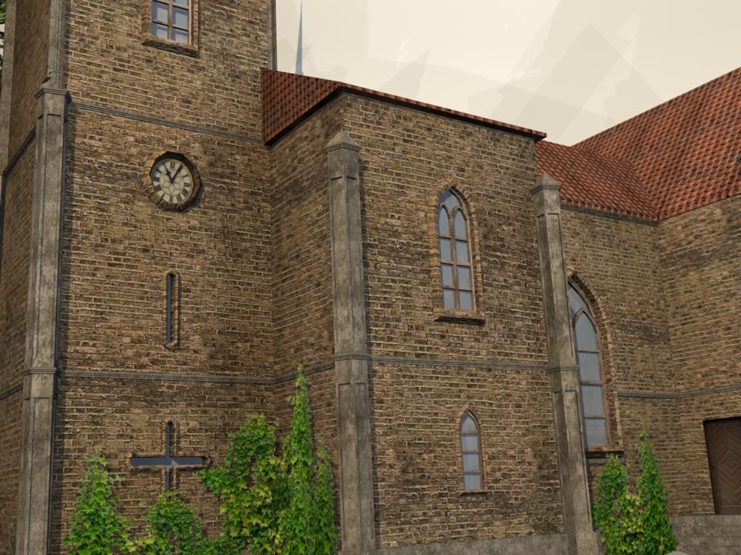 3d pc building 02 model