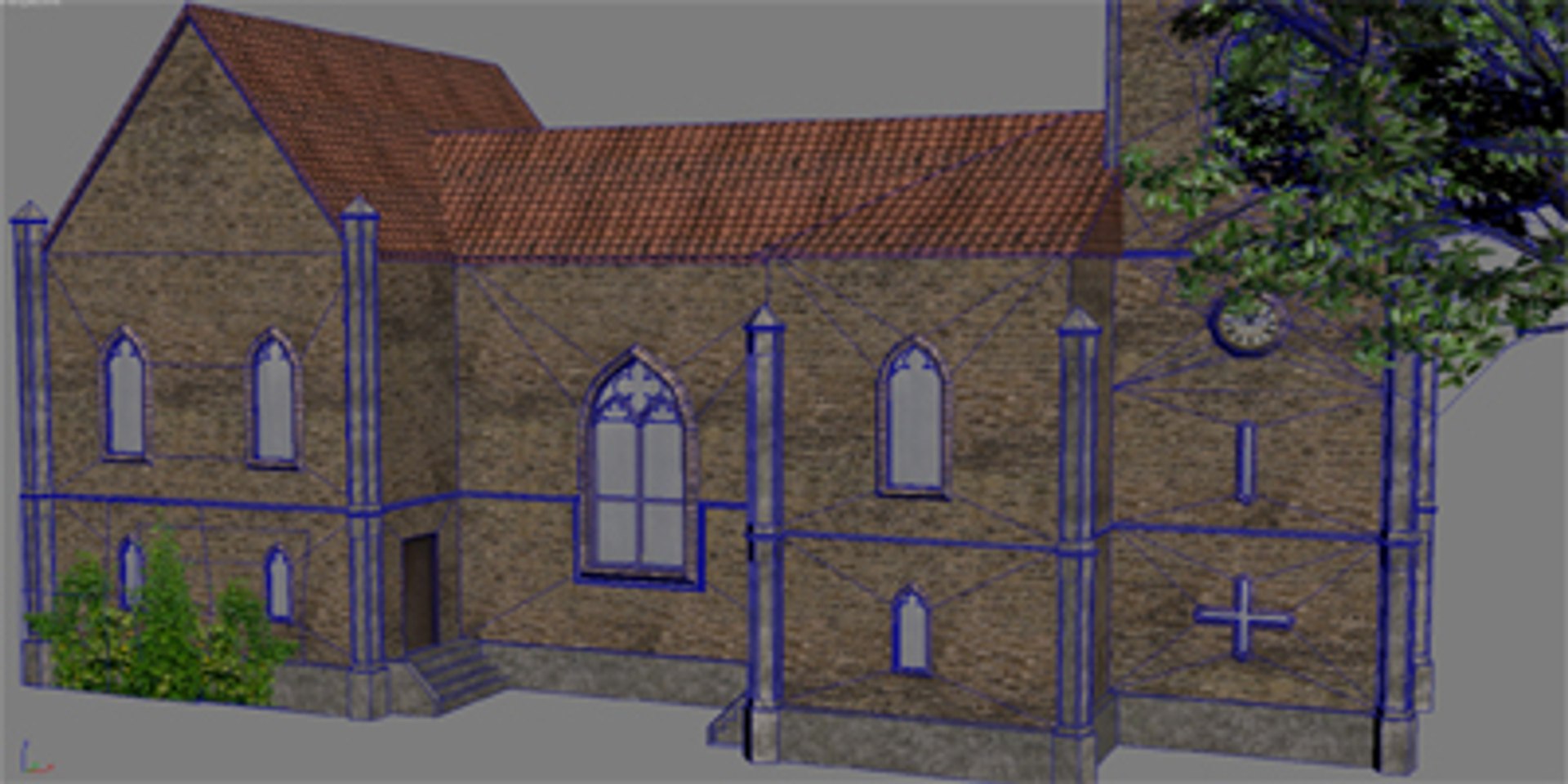 3d pc building 02 model