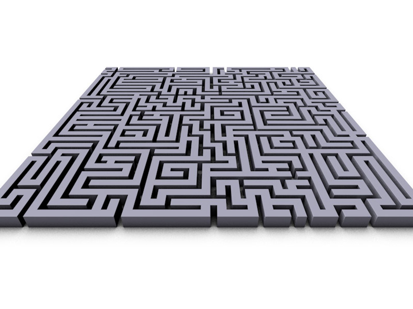 Square Maze 3D Model - TurboSquid 1208044