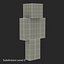 Minecraft Zombie Rigged 3d Model