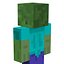 Minecraft Zombie Rigged 3d Model